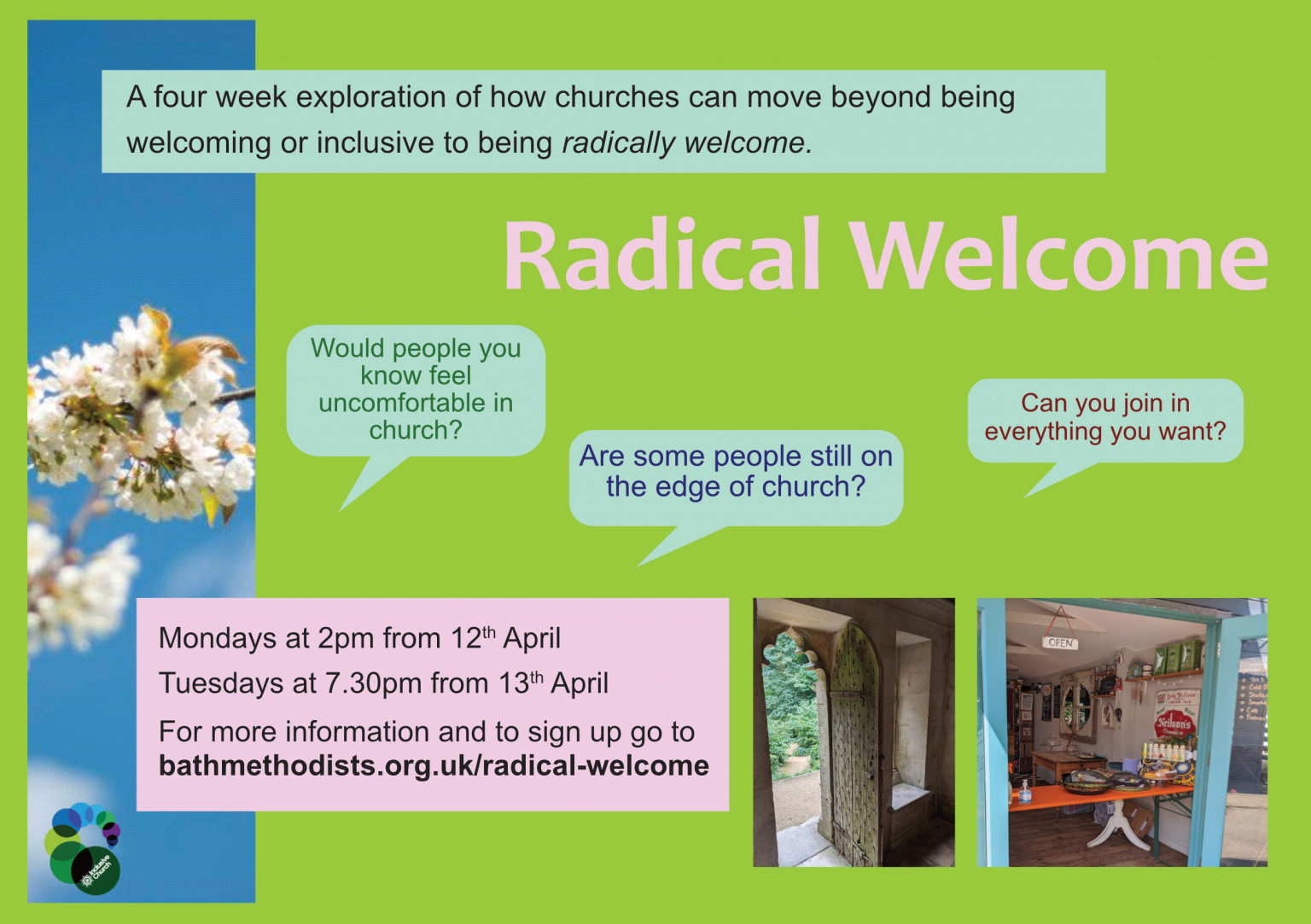 Radical Welcome Course - Bath Methodist Church
